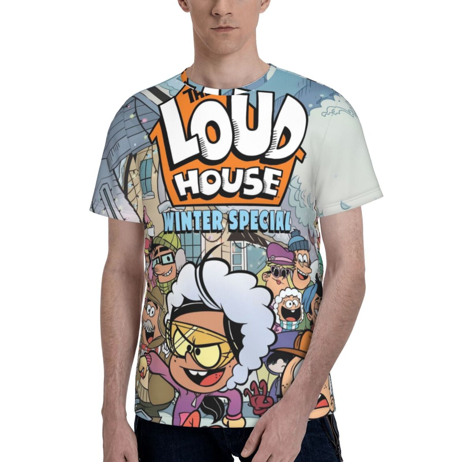 The Loud House T-Shirts 3d Printed Short Sleeve Tee Shirt For Men ...