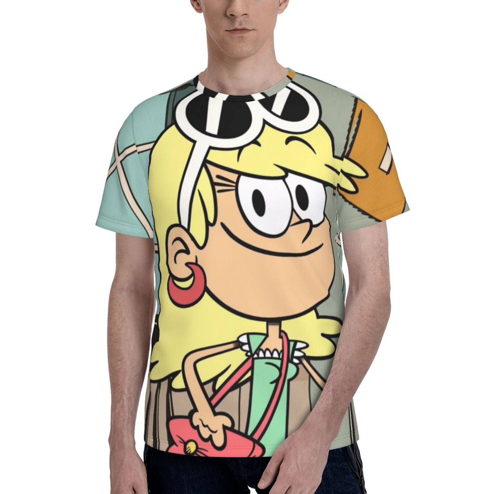 The Loud House T-Shirts 3d Printed Short Sleeve Tee Shirt For Men ...