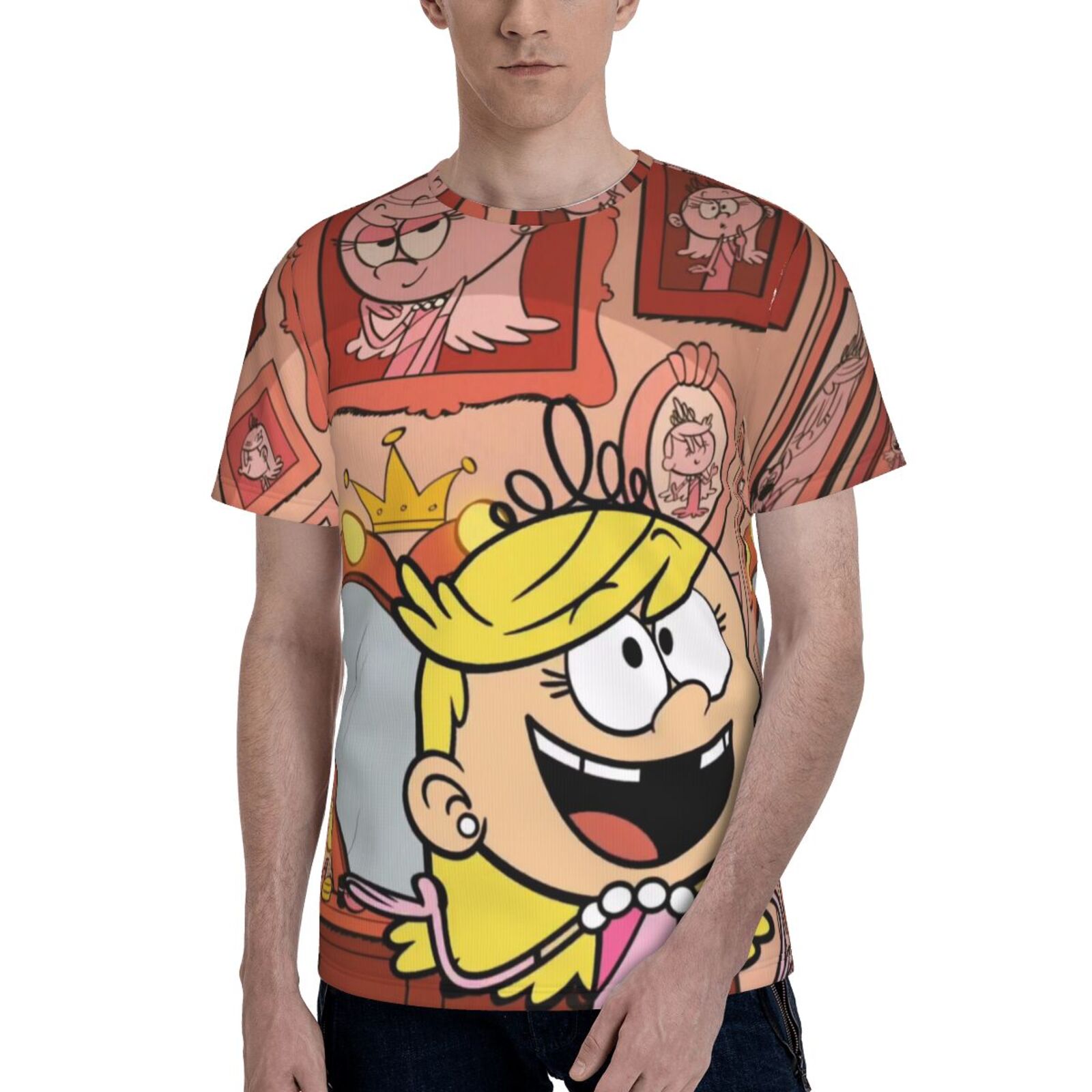 The Loud House T-Shirts 3d Printed Short Sleeve Tee Shirt For Men ...