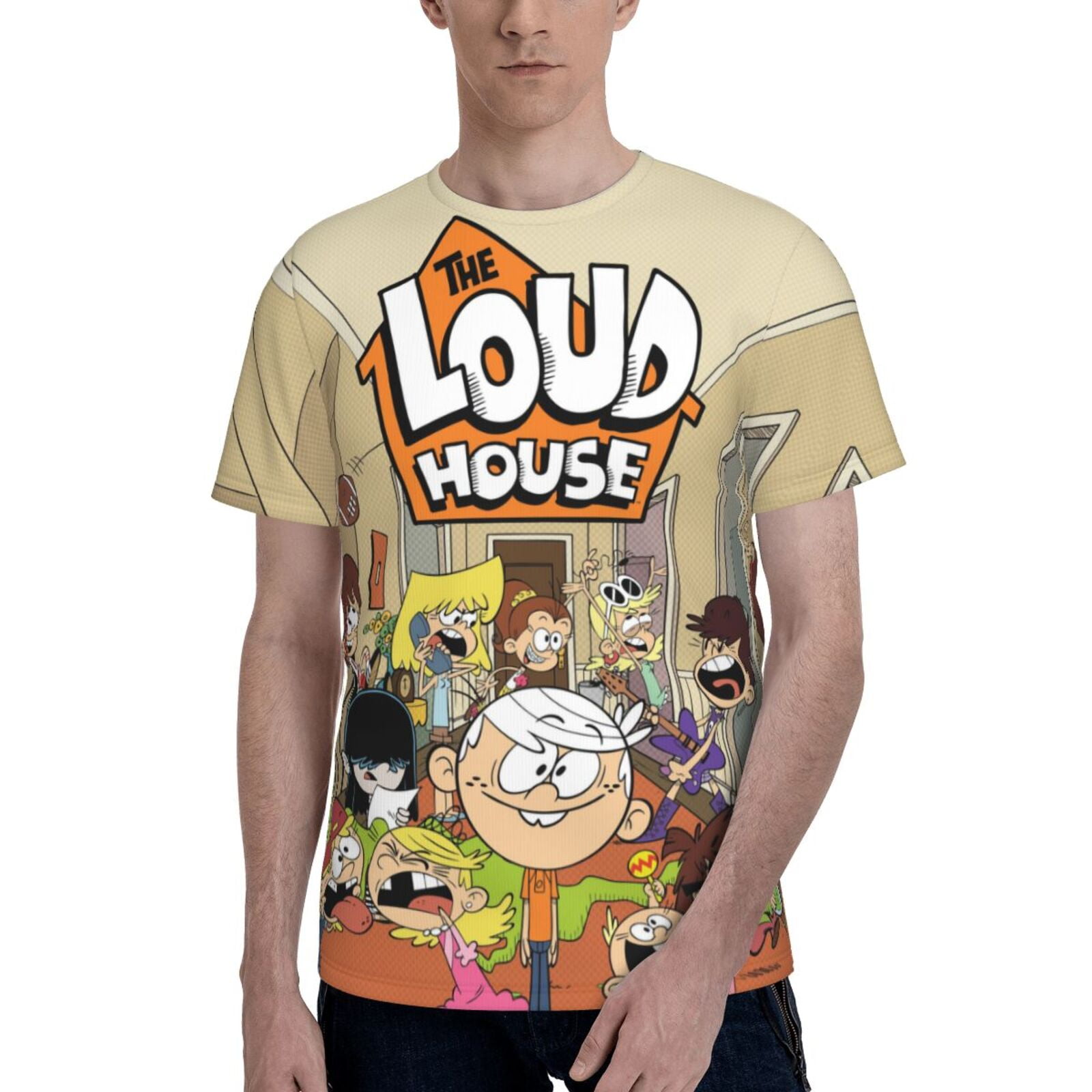 The Loud House T-Shirts 3d Printed Short Sleeve Tee Shirt For Men ...