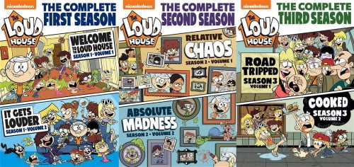 The Loud House: The Complete Seasons 1, 2 & 3 (DVD) - Walmart.com