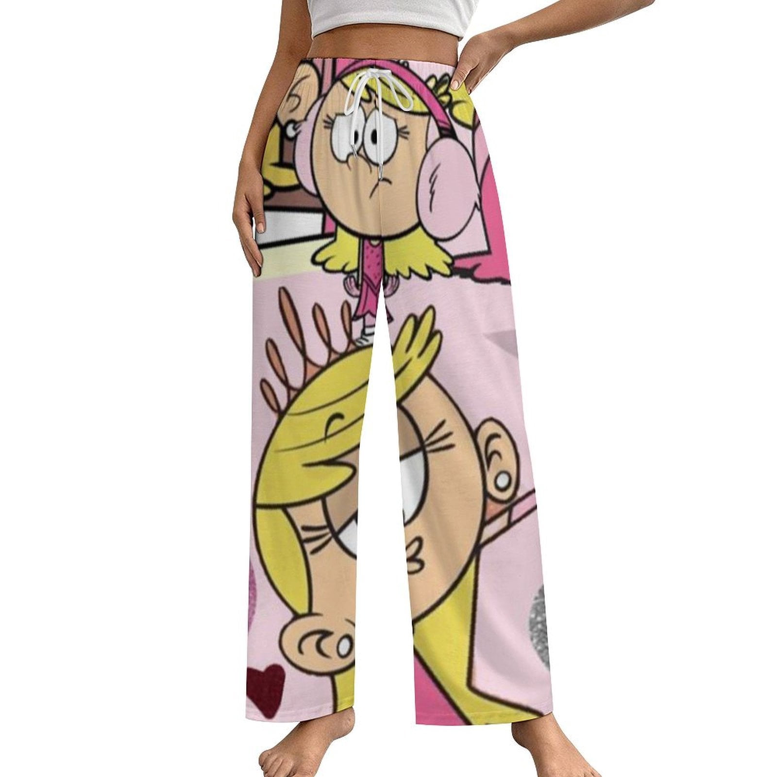 The Loud House Women's Comfy Pajama Lounge Pants Casual Loose Bottoms ...