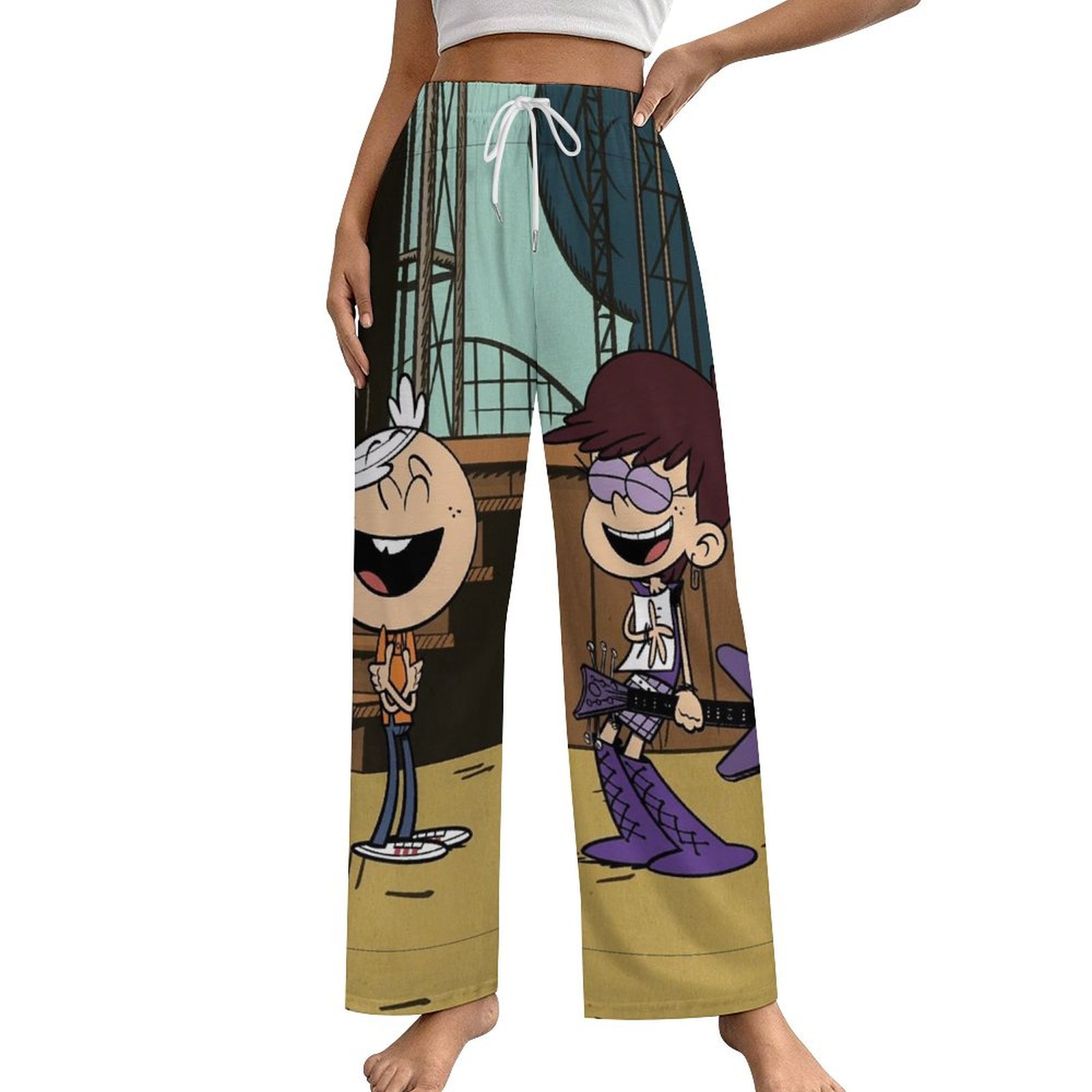 The Loud House Womens Comfy Pajama PJ Pants Lounge Pants Sleepwear ...