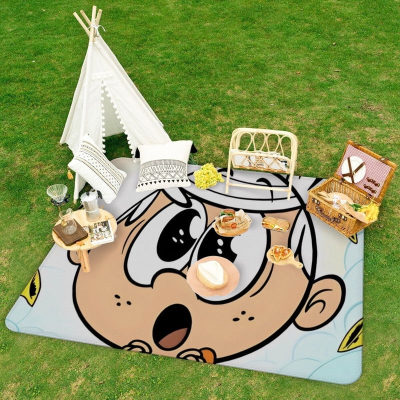 The Loud House patterned picnic mat perfectly accompanies your every ...