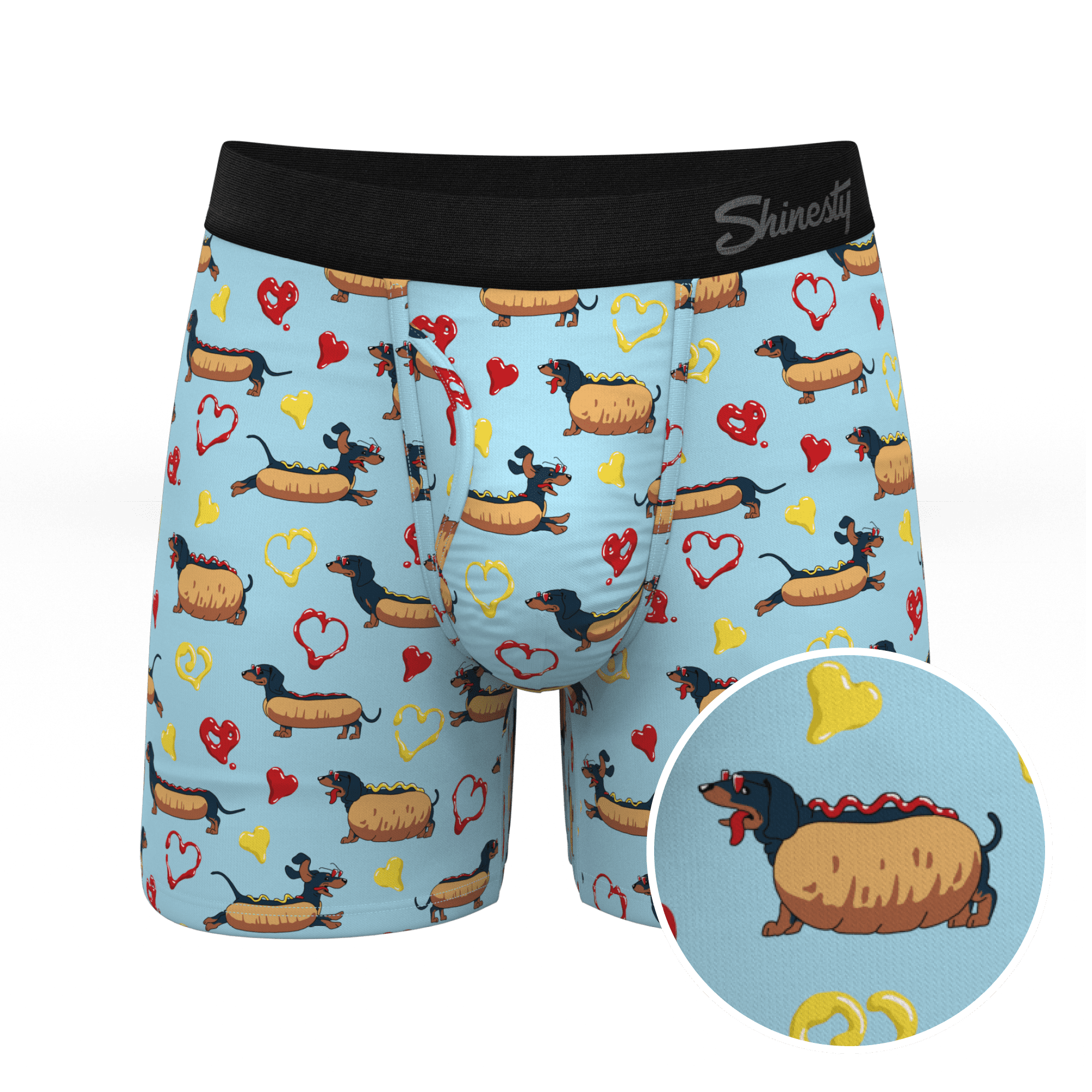 The Lovely Weiner - Shinesty Weiner Dogs Ball Hammock Pouch Underwear ...