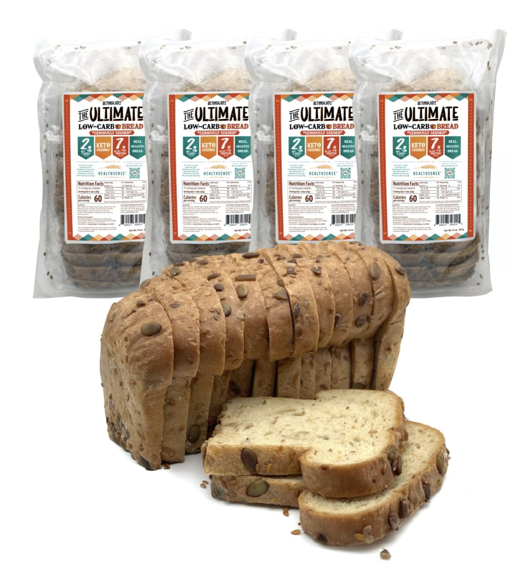 The Low Carb Bread, “Seriously Seeded” Powered By HealthSense High ...