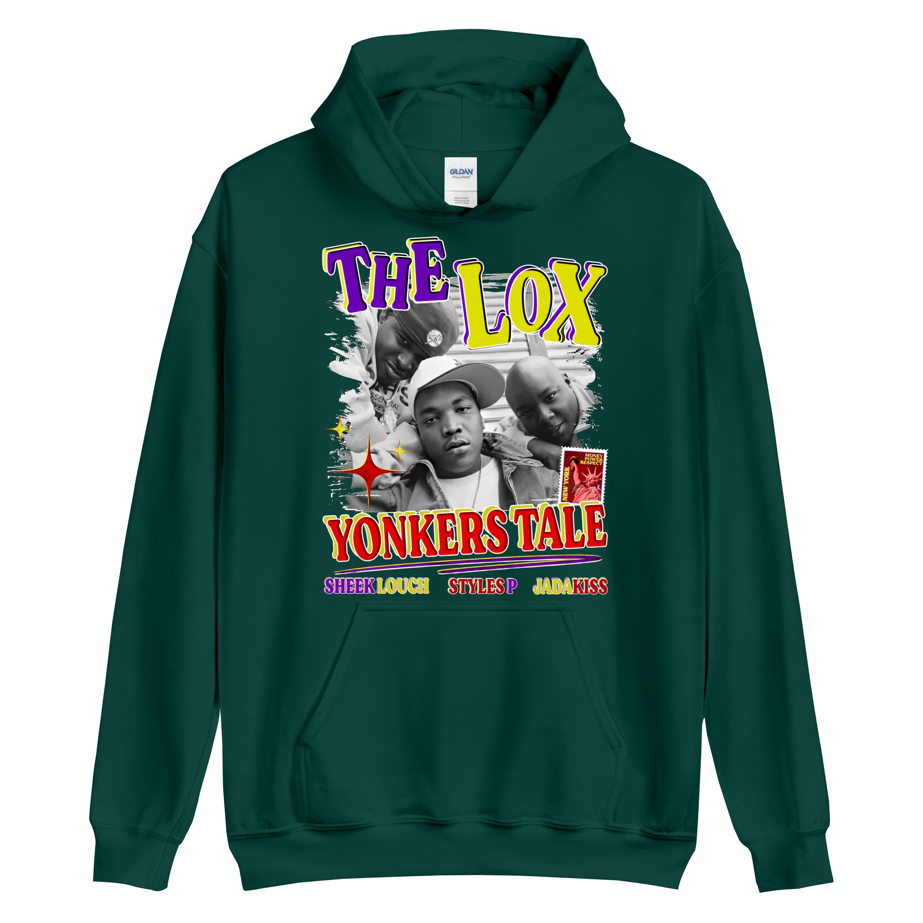 The Lox T-Shirt - Yonkers Tale Sheek Louch Styles P Jadakiss 90s vntg ...