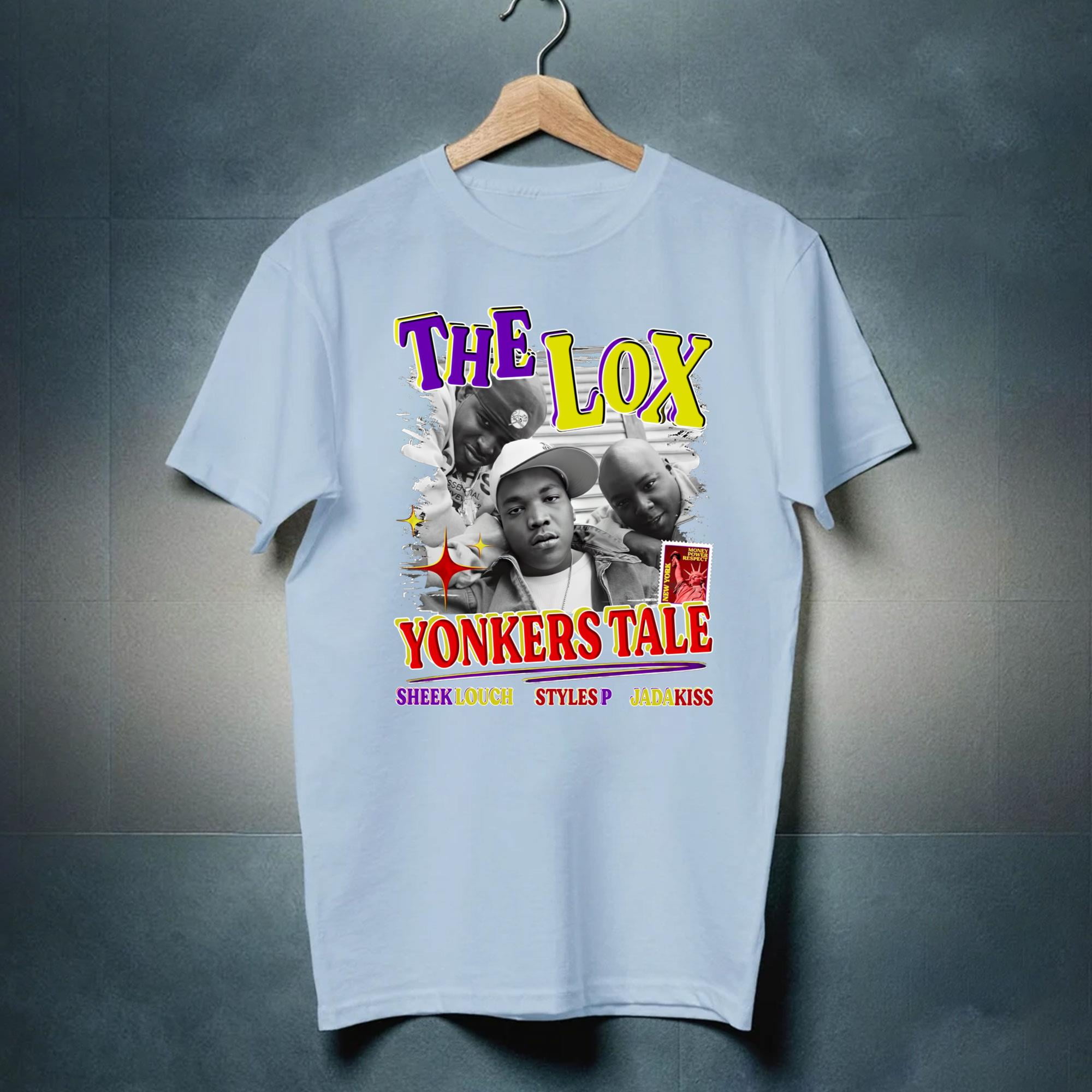 The Lox T-Shirt - Yonkers Tale Sheek Louch Styles P Jadakiss 90s vntg ...