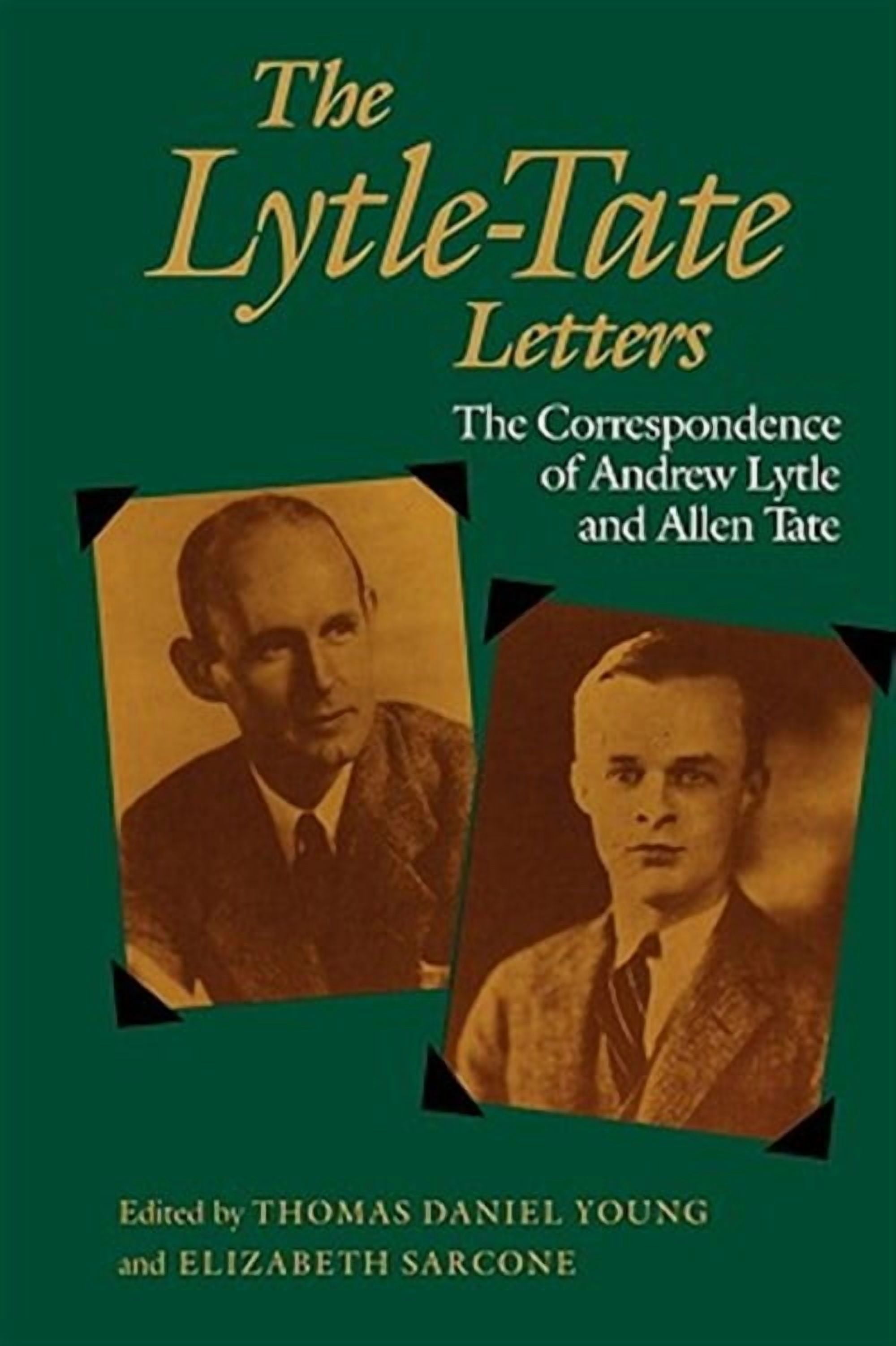 The Lytle-Tate Letters (Paperback) - Walmart.com