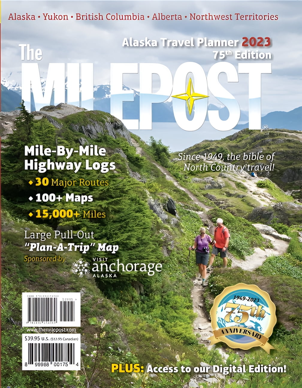MILEPOST 2023: Comprehensive Alaska Travel Planner with Maps, 75th ...