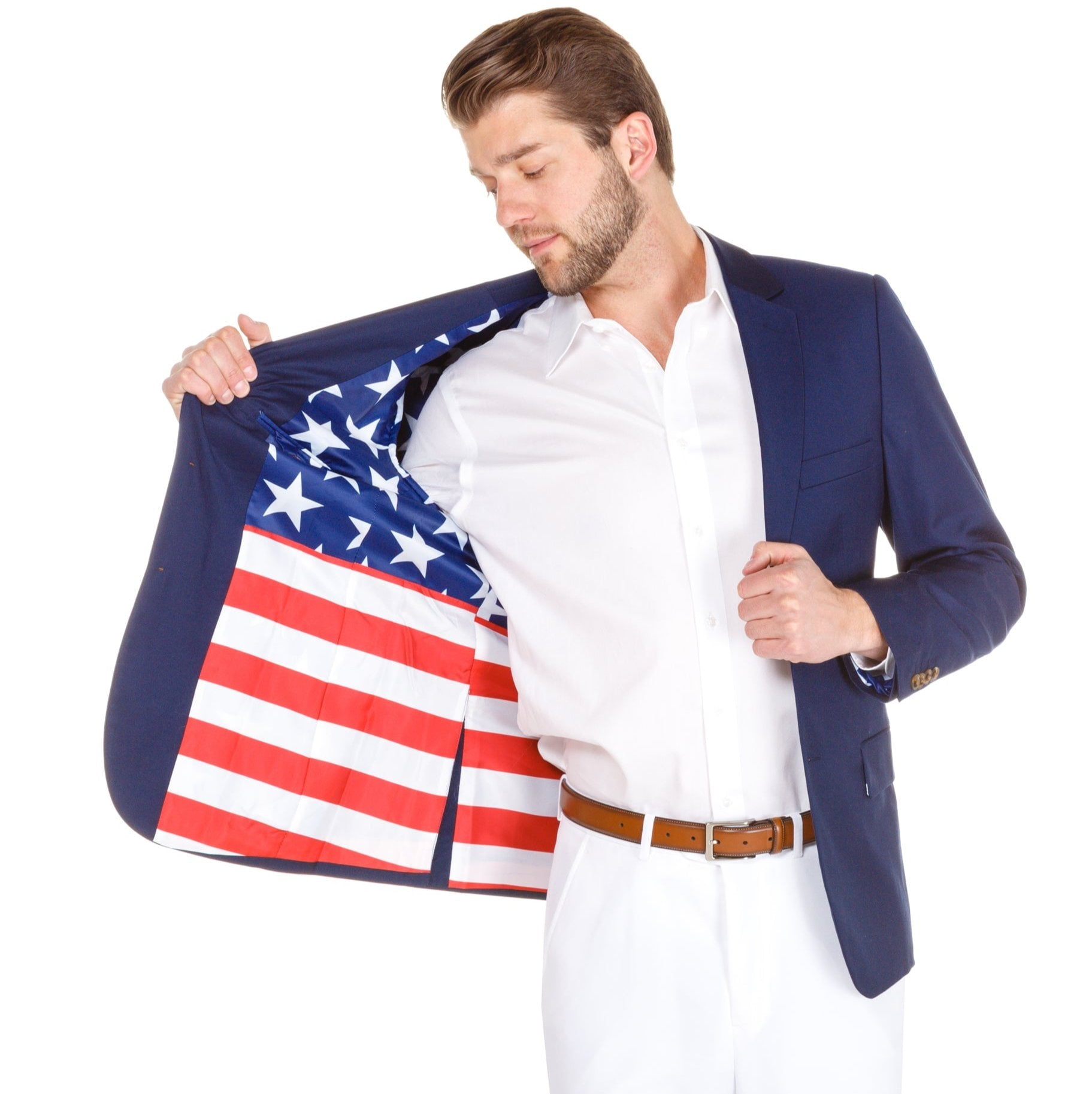 The Madison - Shinesty American Flag Suit US Jacket 36 - Walmart.com