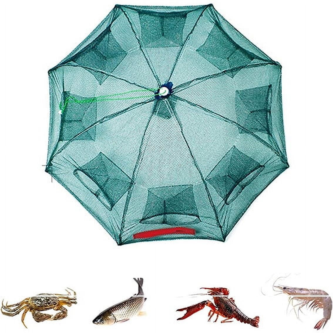 The Magic Foldable Fishing Trap - Foldable Fishing Nets for Fish/Crab ...