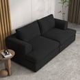The Magic Home 78" Modern Bouclé Modular Sectional Sofa, Deep Seat ...