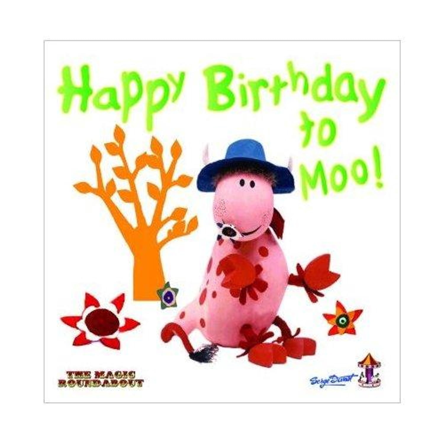 The Magic Roundabout Ermintrude Birthday Greetings Card - Walmart.com
