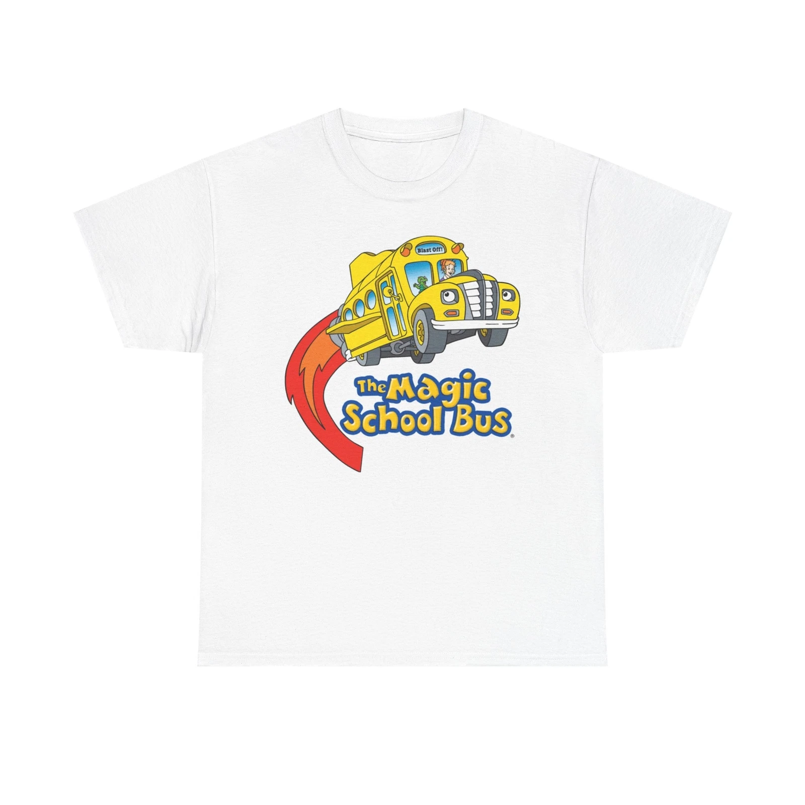 The Magic School Bus Graphic T Shirt Retro Tv Series Cartoon Unisex ...