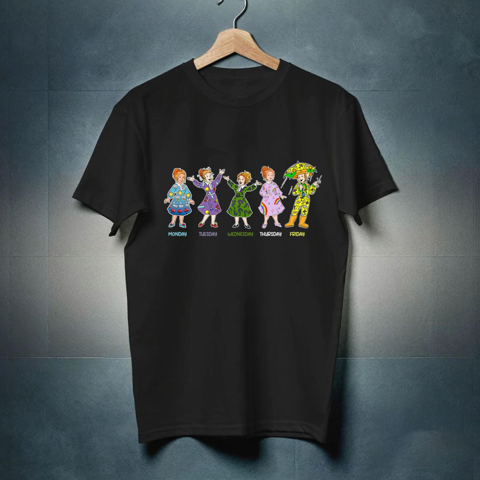 The Magic School Bus Inspired Teacher Unisex T-Shirt, Miss Frizzle ...