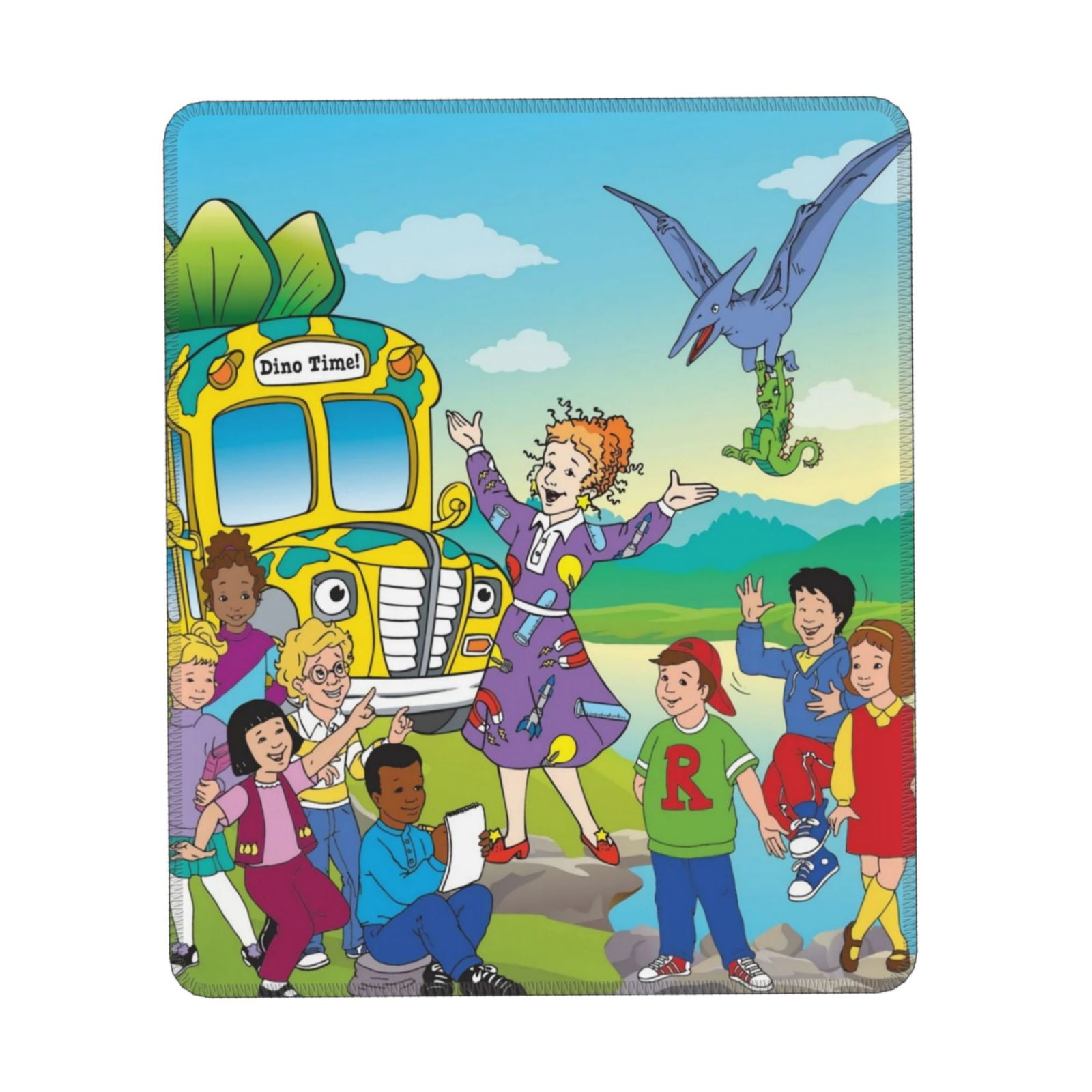 The Magic School Bus Mouse Pad Personalized Gaming Mouse Mat With ...