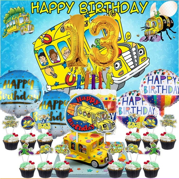School Bus Birthday Party