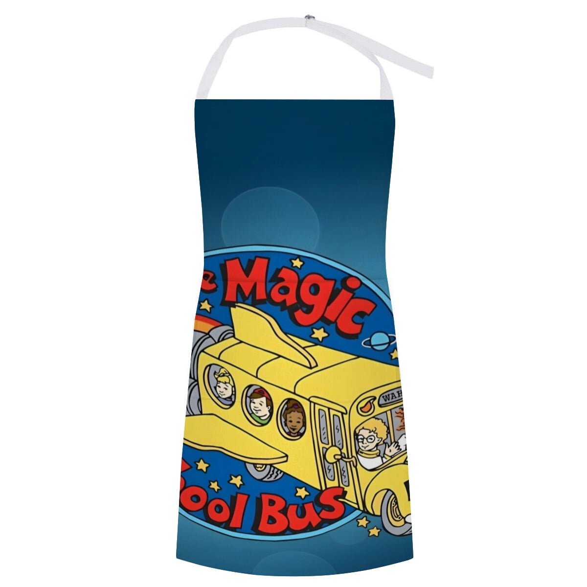 The Magic School Bus Pattern Apron Fashionable And Durable The Focus Of ...