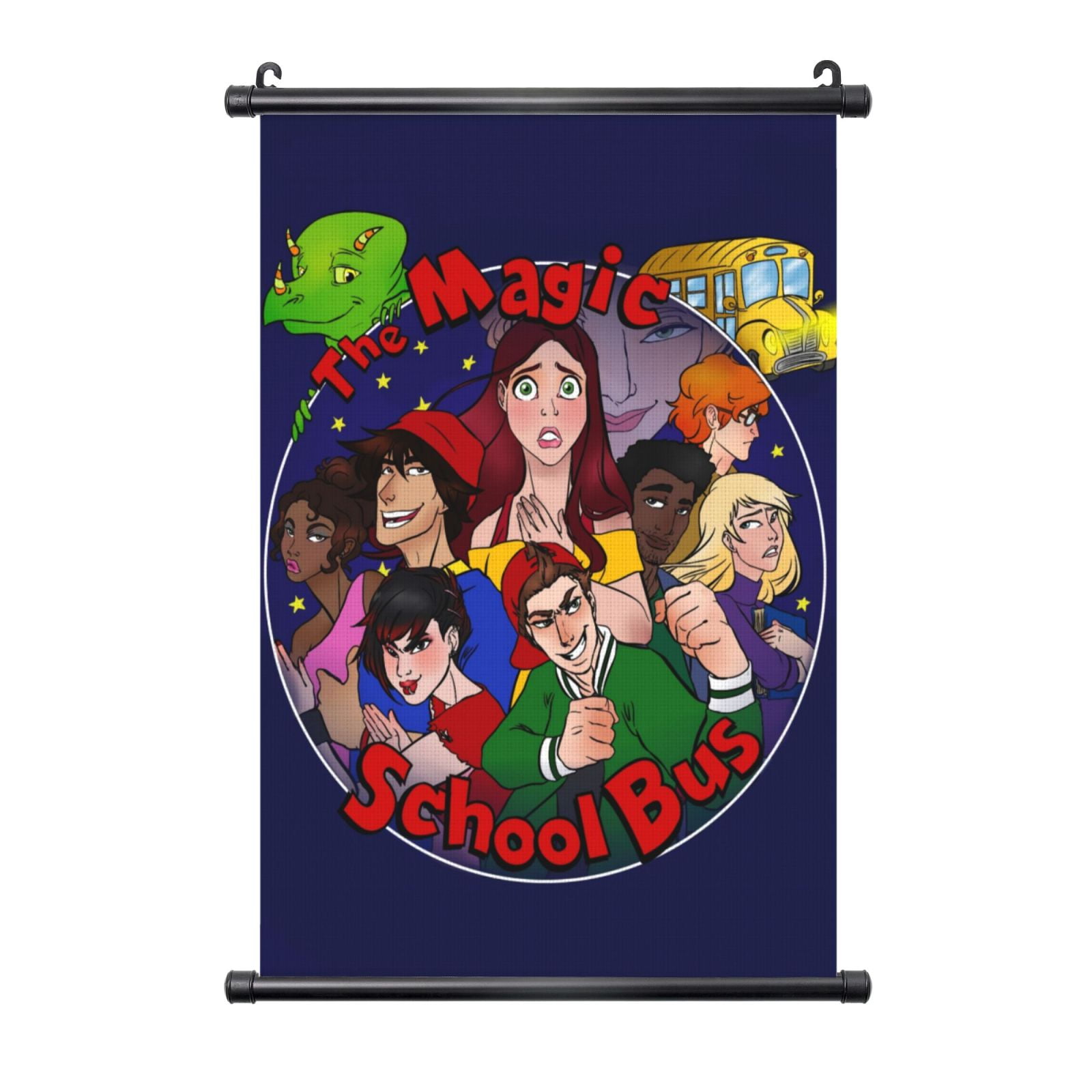 The Magic School Bus Poster Aesthetic Canvas PVC Shaft Wall Art Hanging ...