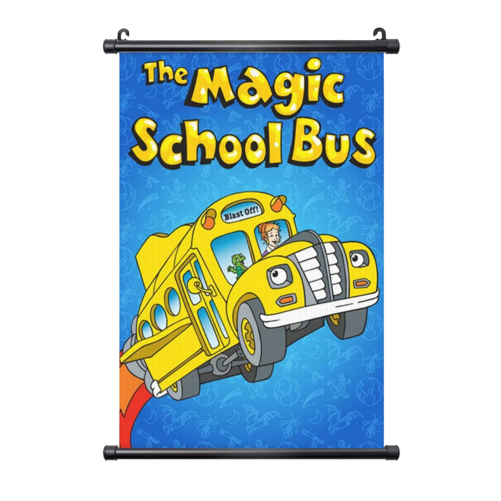 The Magic School Bus Poster Aesthetic Canvas PVC Shaft Wall Art Hanging ...