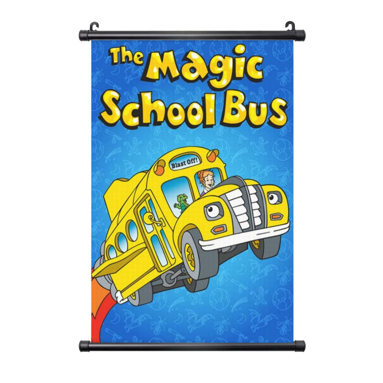 The Magic School Bus Poster Aesthetic Canvas PVC Shaft Wall Art Hanging ...