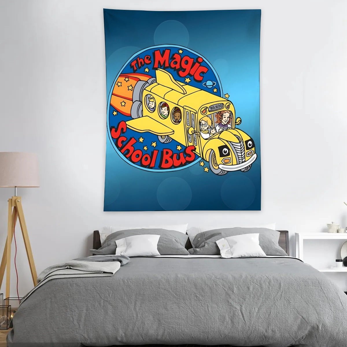 The Magic School Bus Tapestry 40 x 60 Inches With Vivid Colors ...