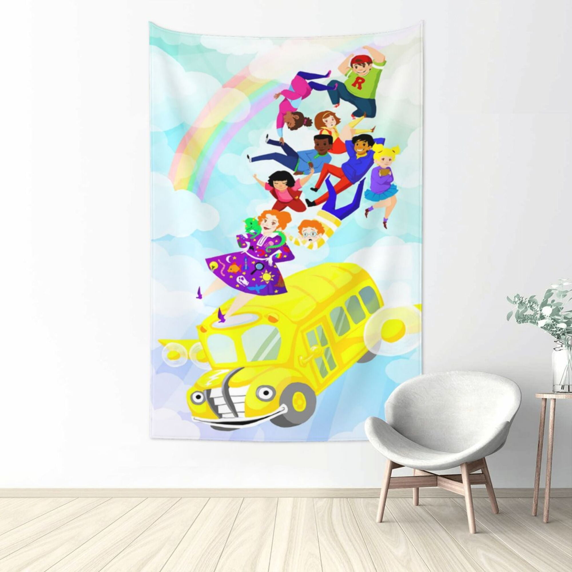 The Magic School Bus Tapestry Large Banner Wall Hanging Tapestries ...