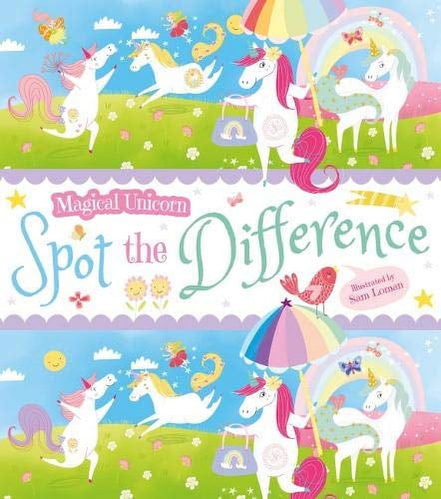 The Magical Unicorn Spot the Difference Activity Book - Walmart.com