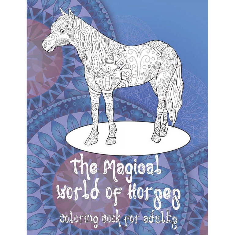 magical horse coloring pages