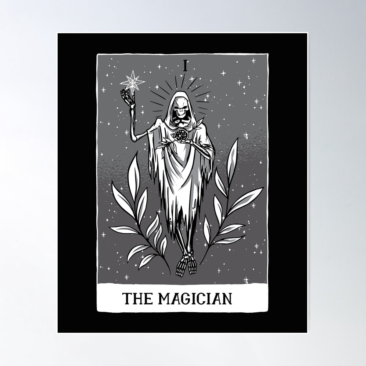 The Magician, Magician, Tarot Poster Wall Art, Modern Wall Decor For ...