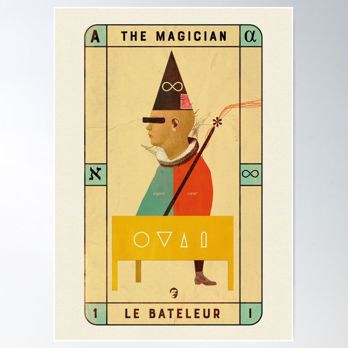 The Magician Poster Wall Art, Modern Wall Decor For Living Room Bedroom ...