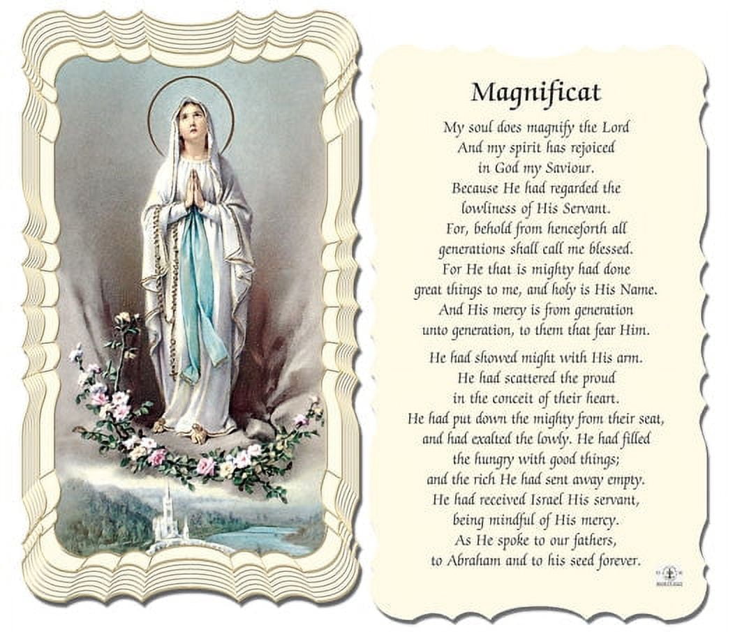 Hirten The Magnificat Catholic Prayer Holy Cards, 50 Pack - Walmart.com