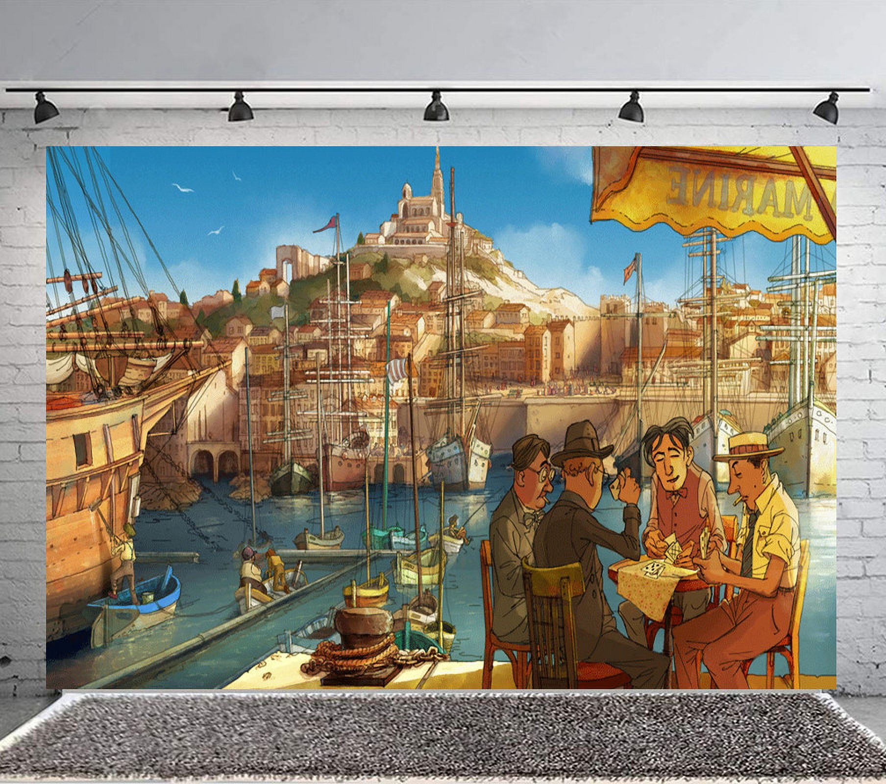 The Magnificent Life of Marcel Pagnol Backdrop Banner Party Supplies ...