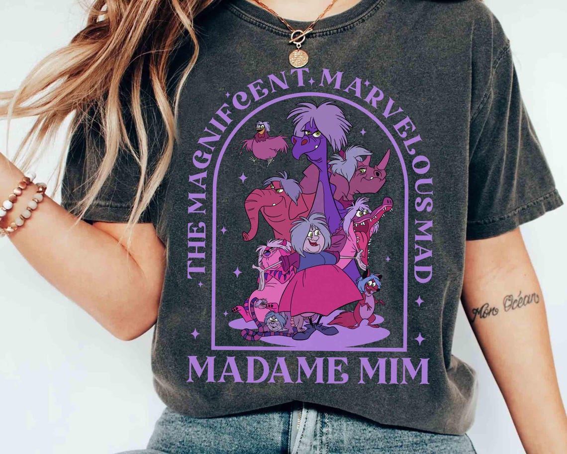 The Magnificent Marvelous Mad Madame Mim Vintage Shirt, The Sword In ...