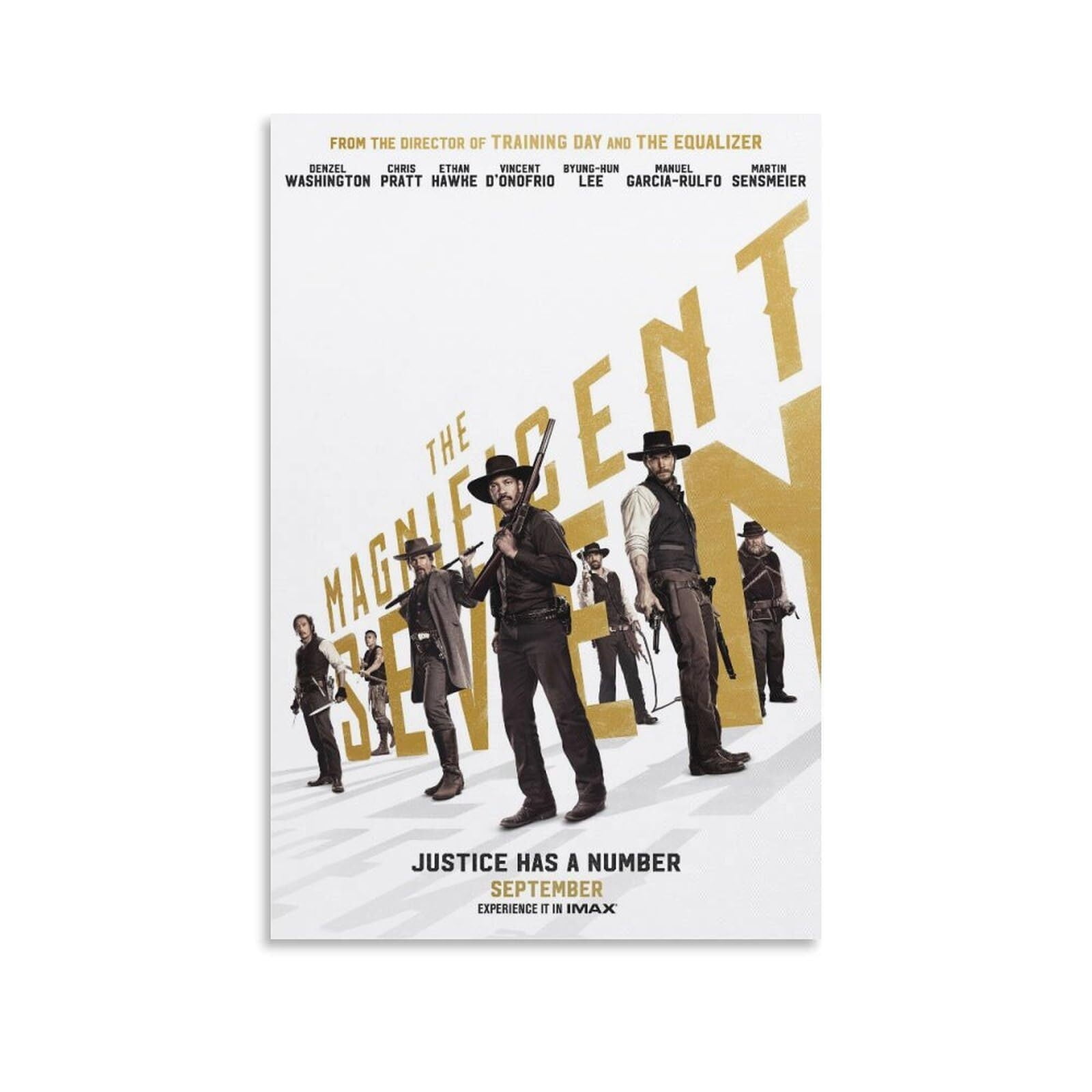 The Magnificent Seven 2016 Movie Posters Poster Decorative Painting ...