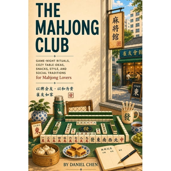 The Mahjong Library The Mahjong Club: Game-Night Rituals, Cozy Table ...