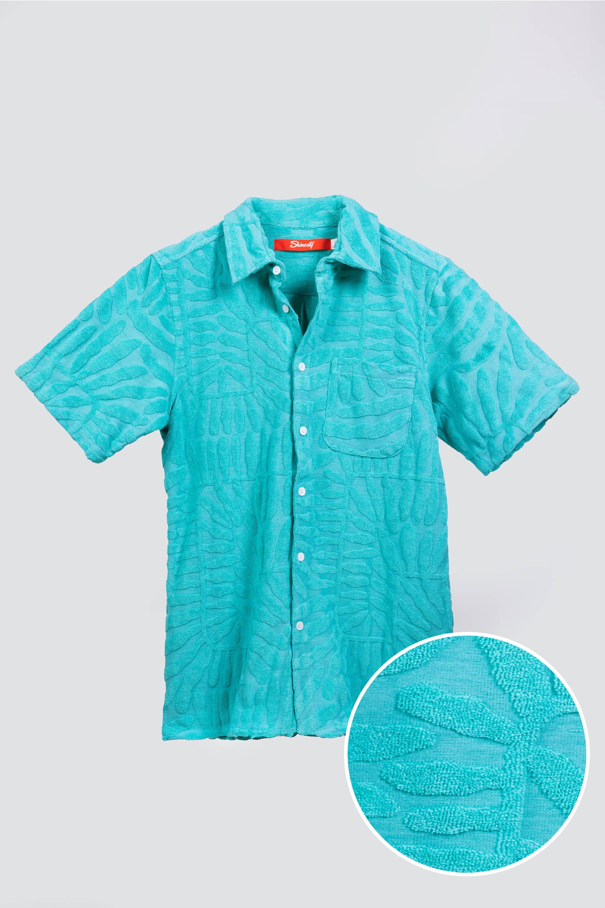 The Mai Tai - Shinesty Tropical Terry Cloth Button Up Medium - Walmart.com