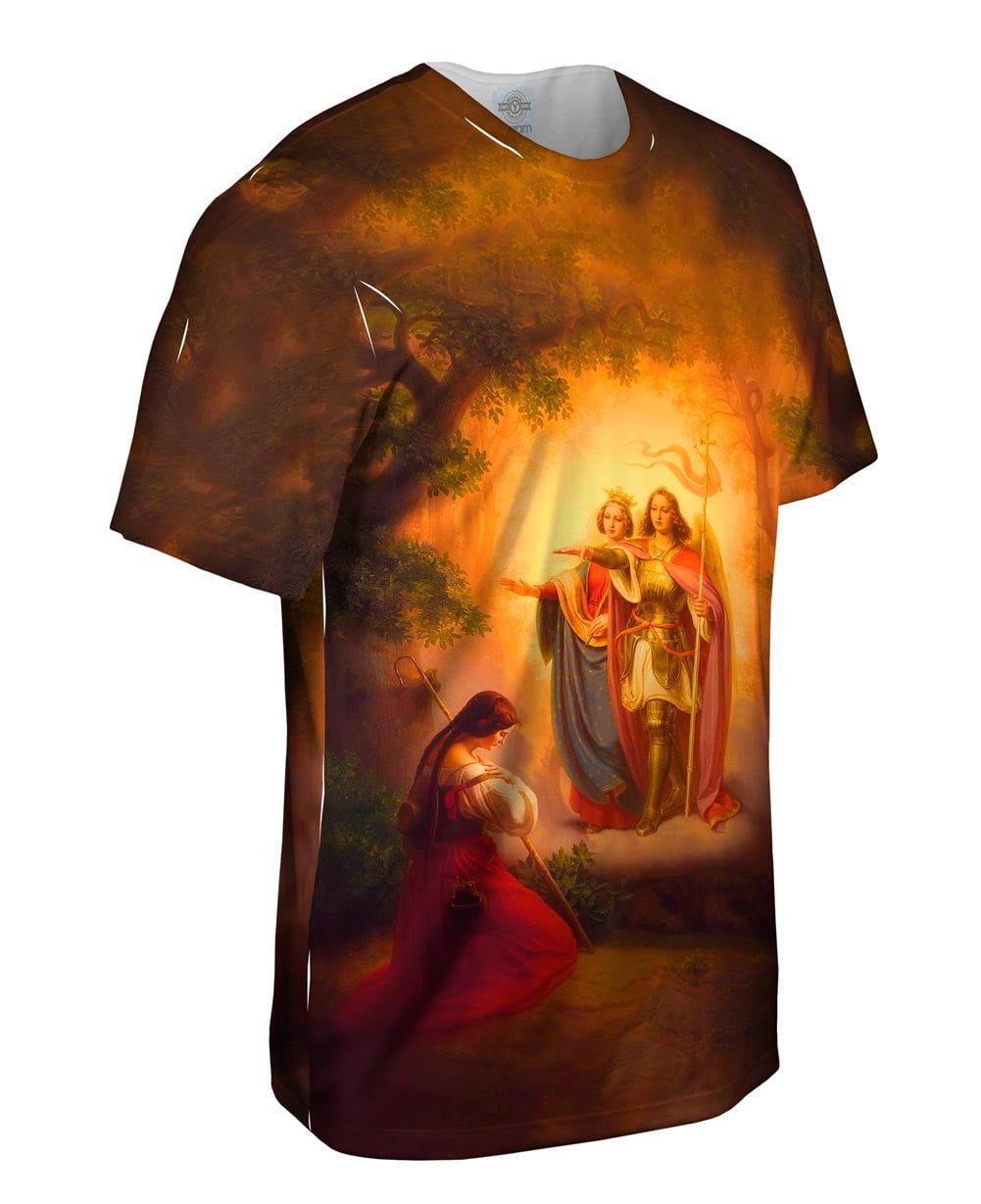 The Maid of Orléans - Joan Of Arc And The Angels 1843 Mens T-Shirt All ...