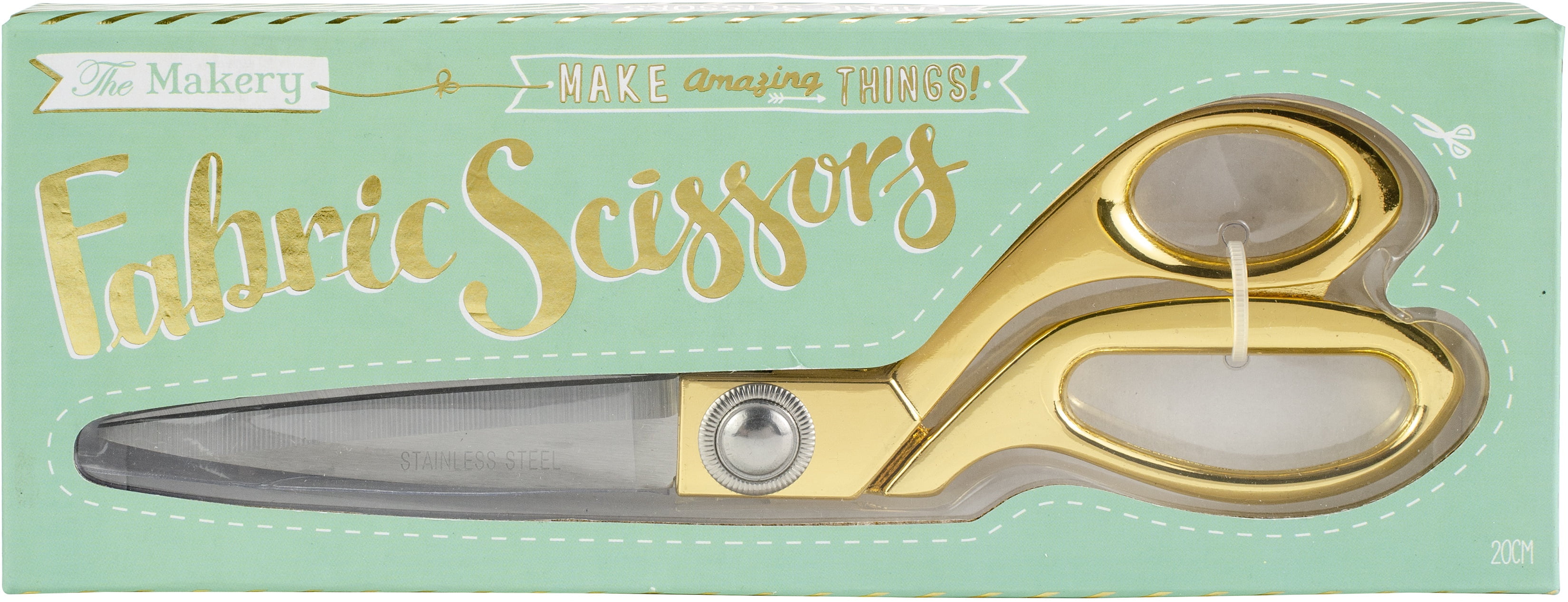 The Makery Fabric Scissors-W/Stainless Steel Blades - Walmart.com
