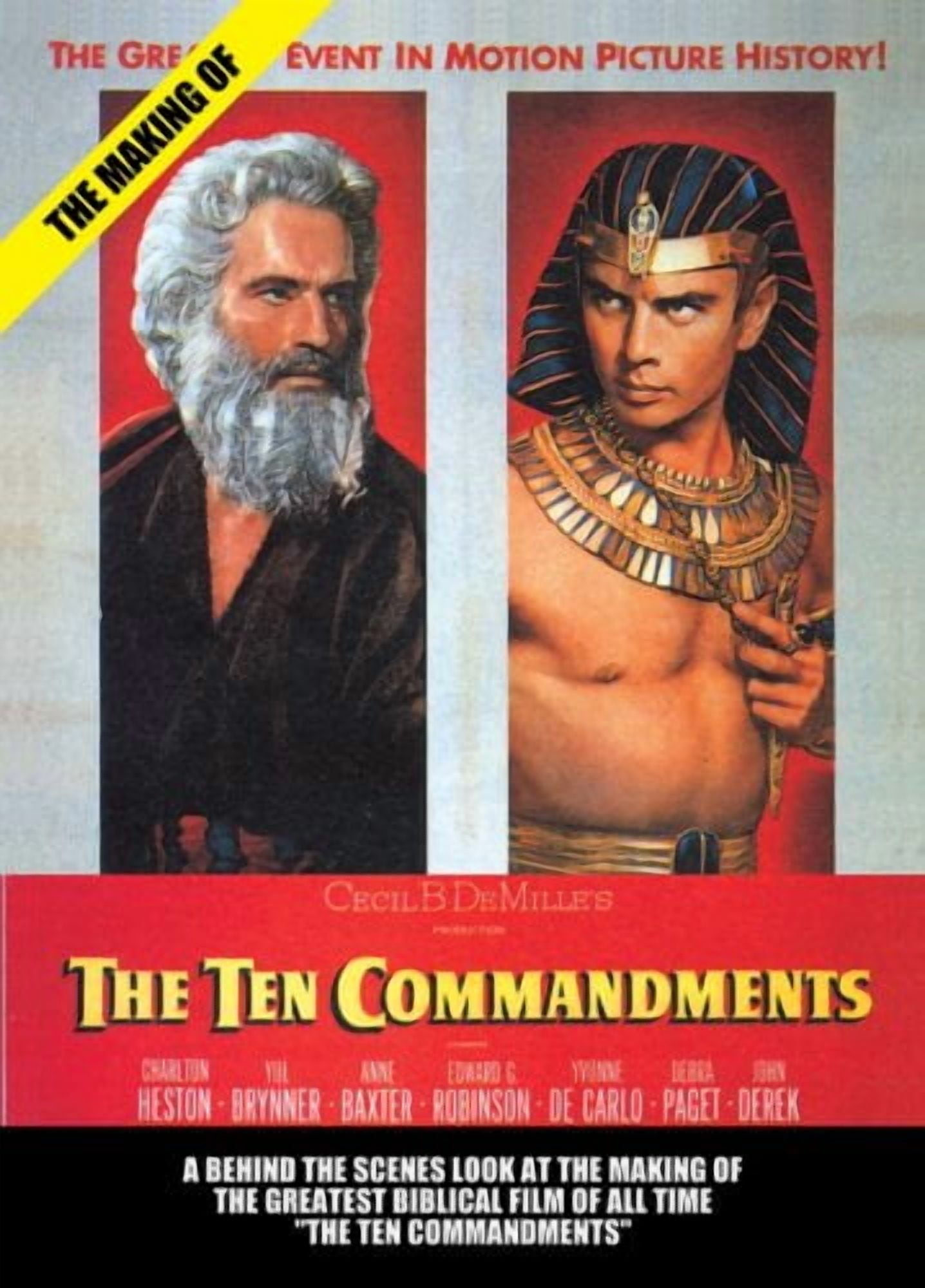 The Making of "The Ten Commandments" [DVD] - Walmart.com