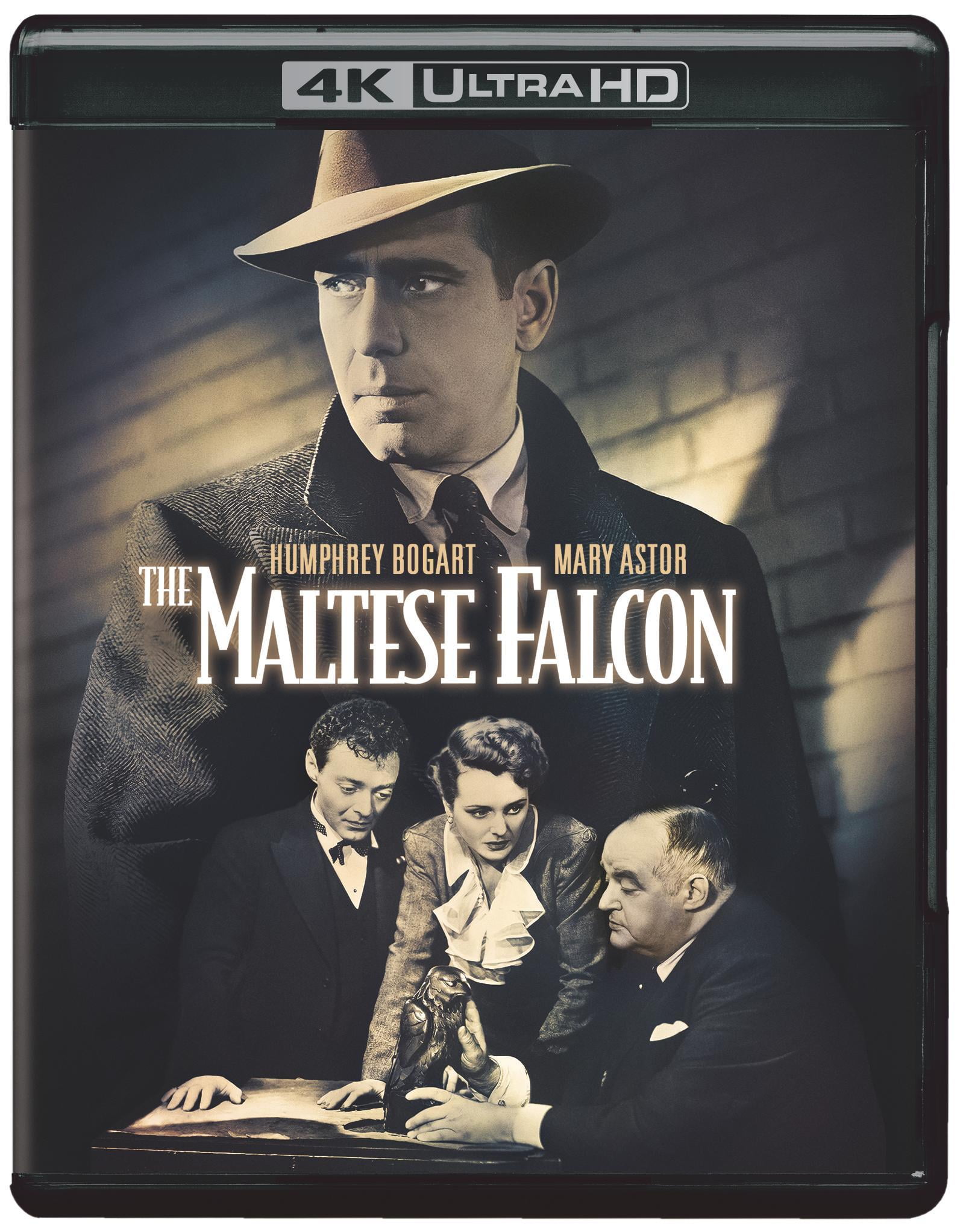 Warner Bros The Maltese Falcon - Classic Noir Film (4K Ultra HD + Blu ...