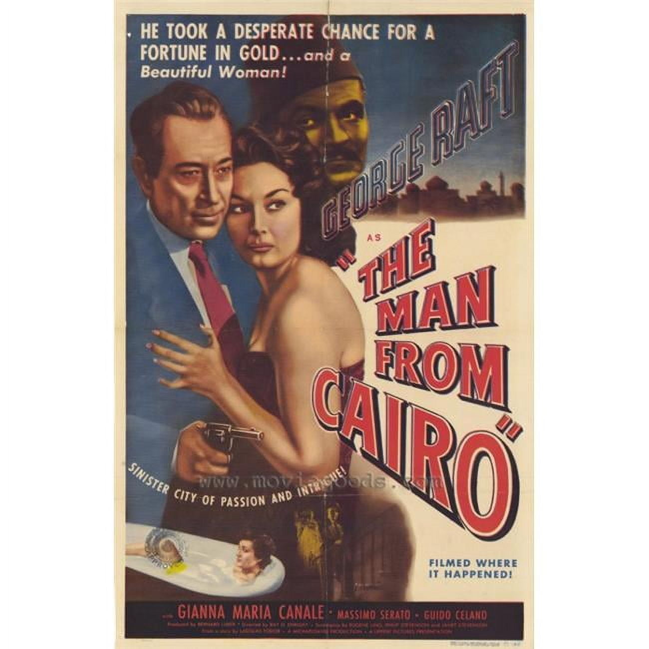 The Man From Cairo Movie Poster - 27 x 40 in. - Walmart.com