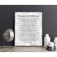 The Man In The Glass Poem Peter Dale Wimbrow Poem Quote Poster Book ...