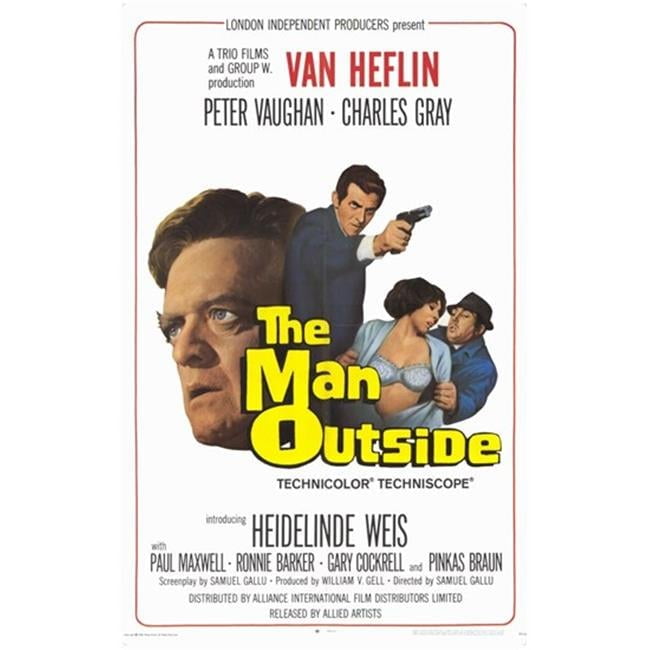 The Man Outside Movie Poster - 11 x 17 in. - Walmart.com