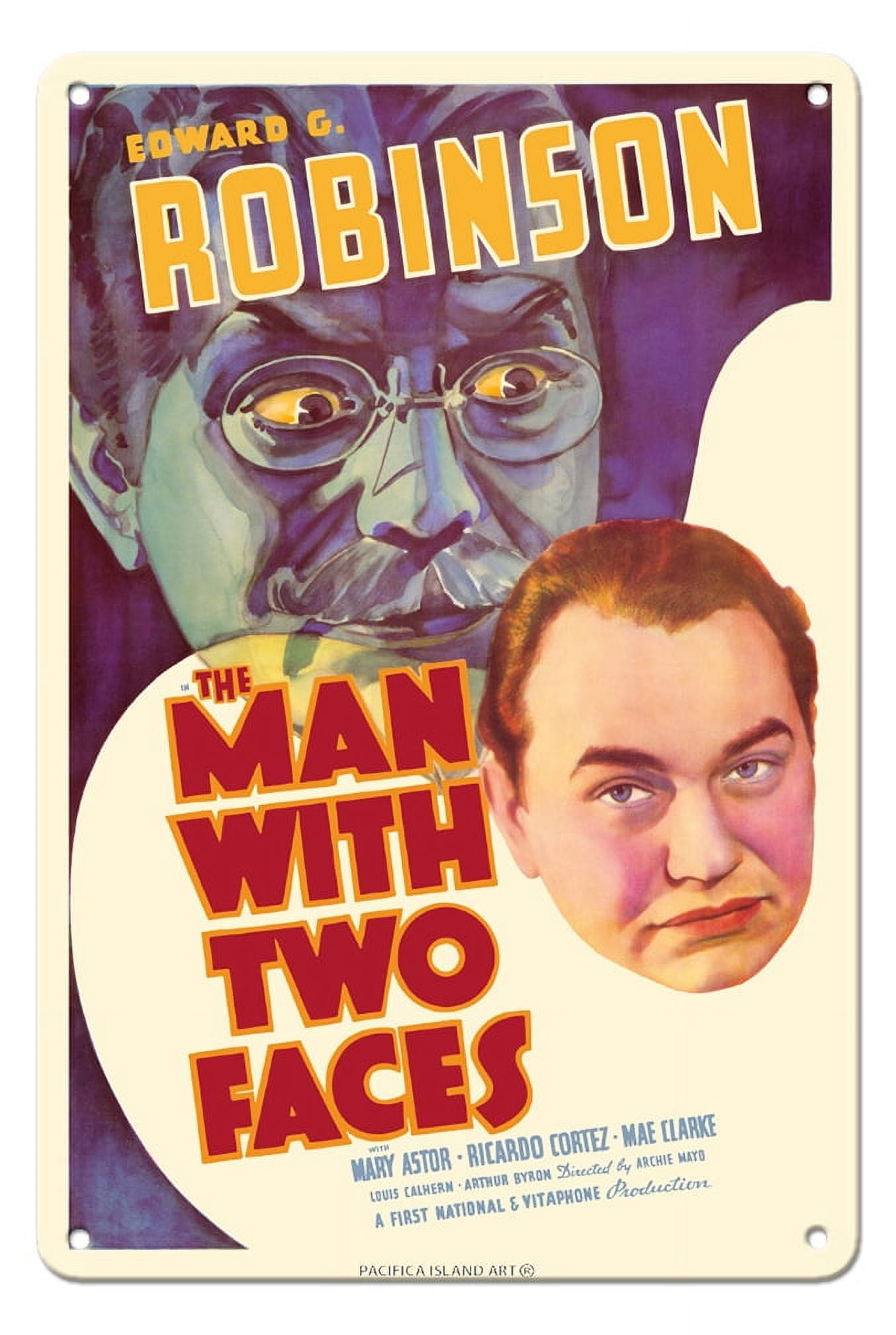 The Man with Two Faces - Starring Edward G. Robinson & Mary Astor ...