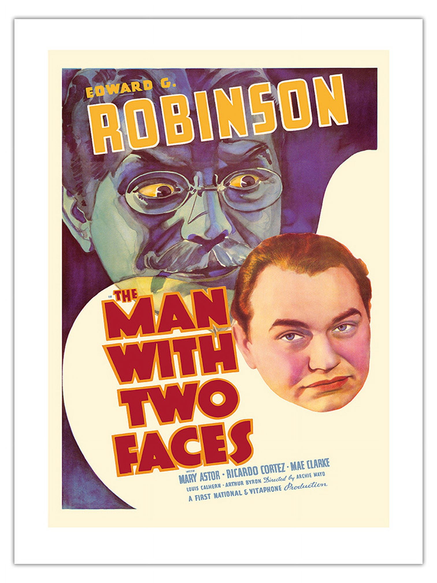 The Man with Two Faces - Starring Edward G. Robinson & Mary Astor ...