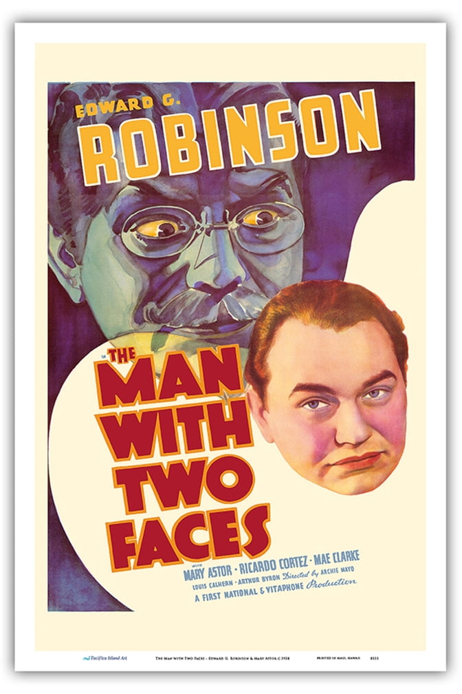 The Man with Two Faces - Starring Edward G. Robinson & Mary Astor - Directed by Archie Mayo ...