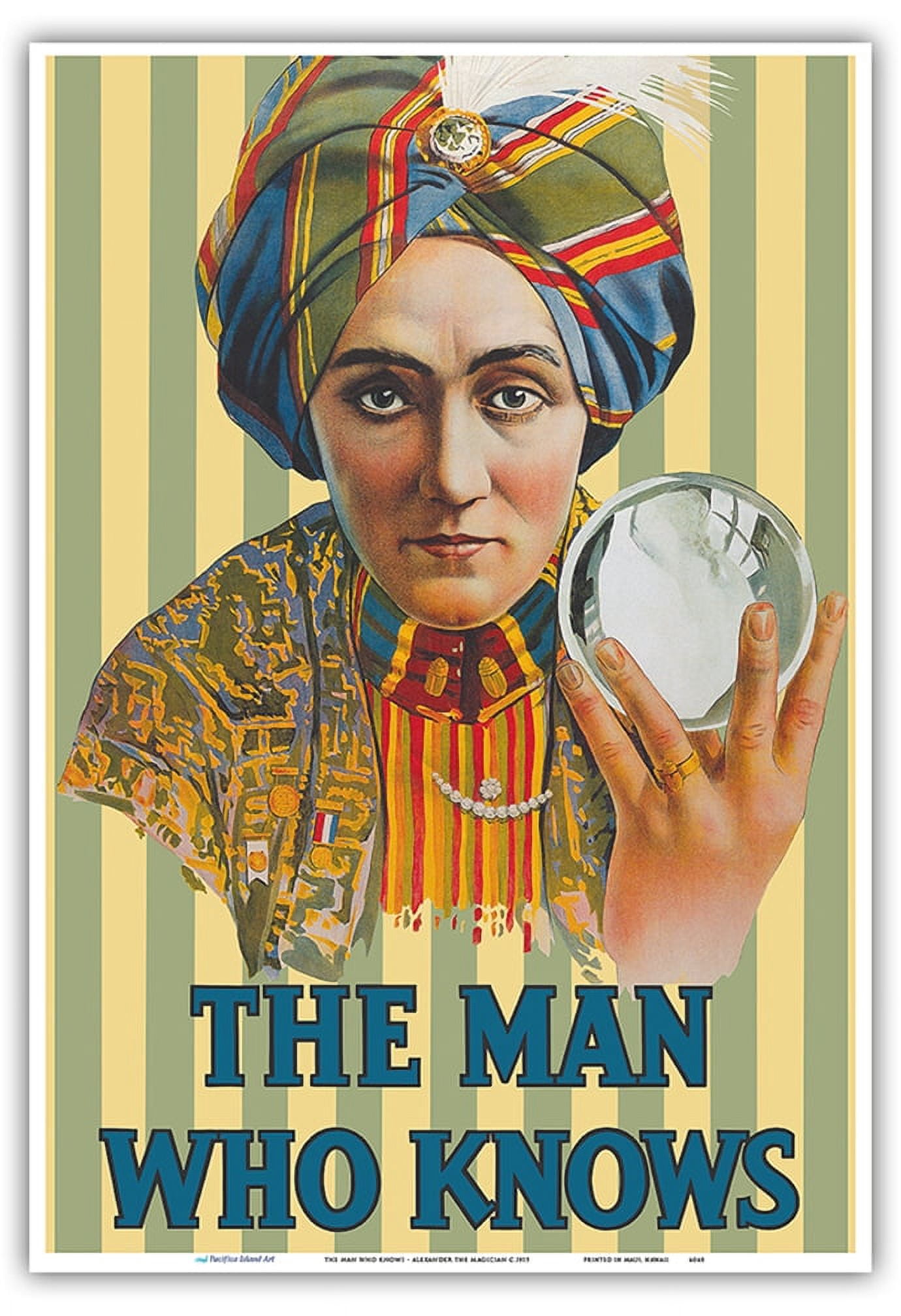 The Man Who Knows - Alexander the Magician (Claude Conlin) - Vintage ...
