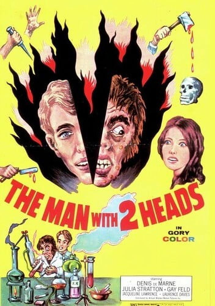 The Man With Two Heads (DVD), Films Around World, Horror - Walmart.com